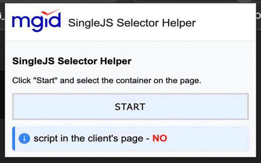 SingleJS Selector Helper สำหรับ Google Chrome - ส่วนขยาย ดาวน์โหลด
