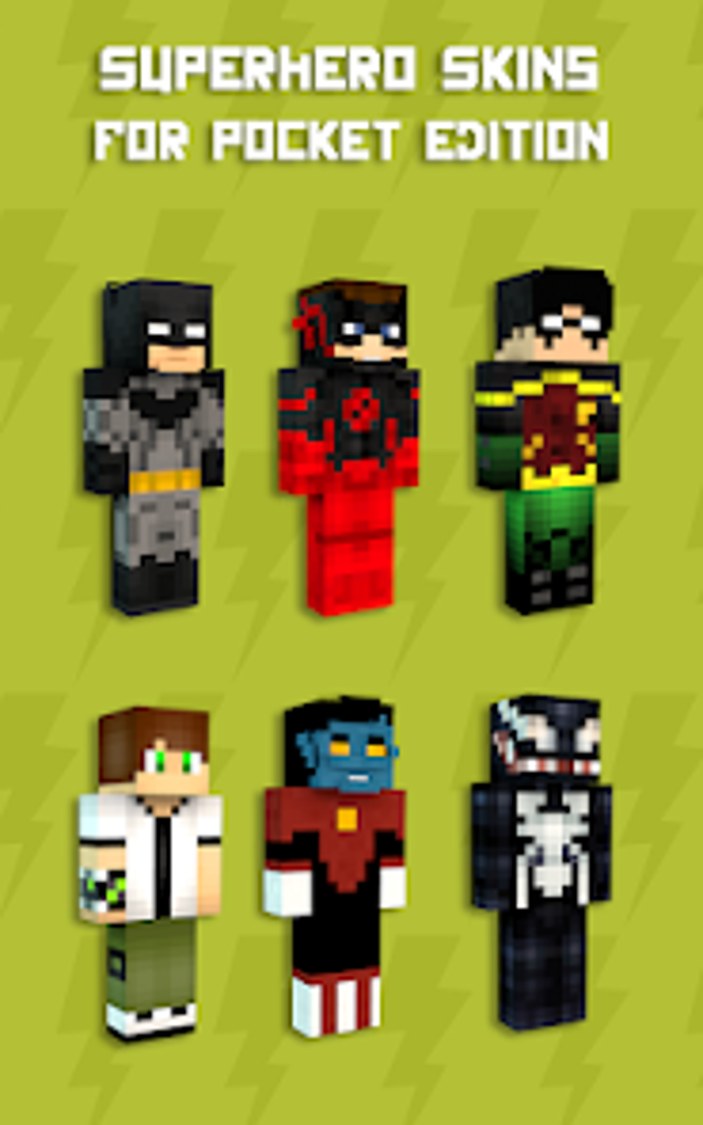 Superhero Skins für Android - Download