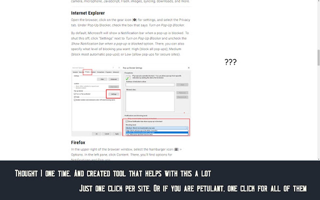 PopUpOFF - Popup and overlay blocker for Google Chrome - Extension Download