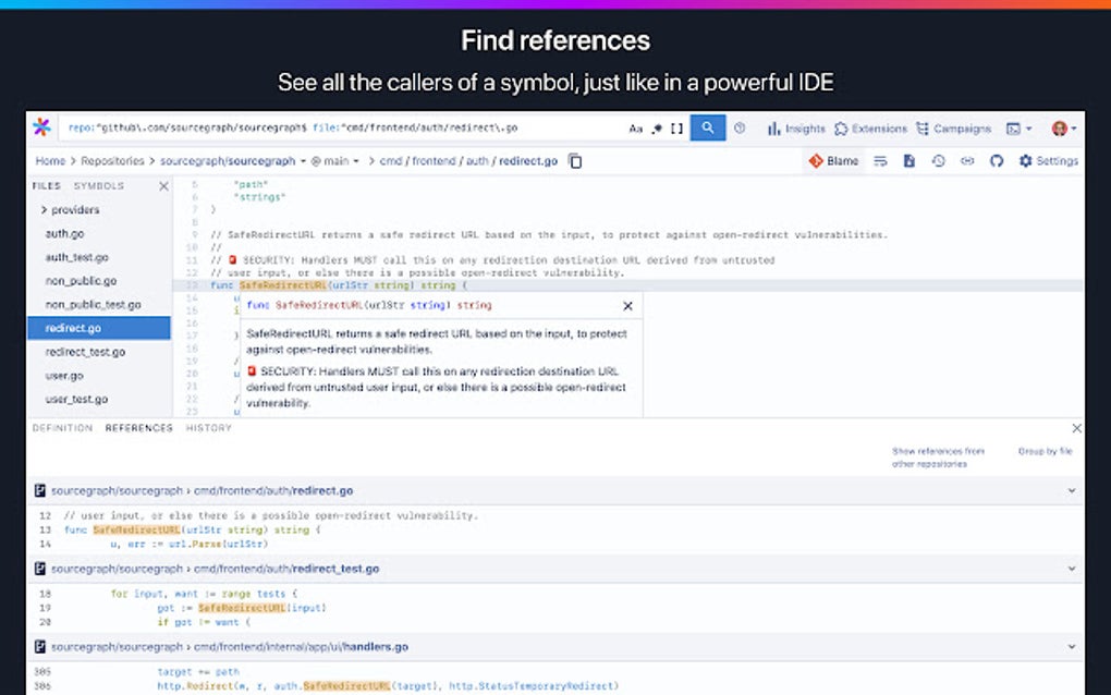 Sourcegraph para Google Chrome - Extensión Descargar