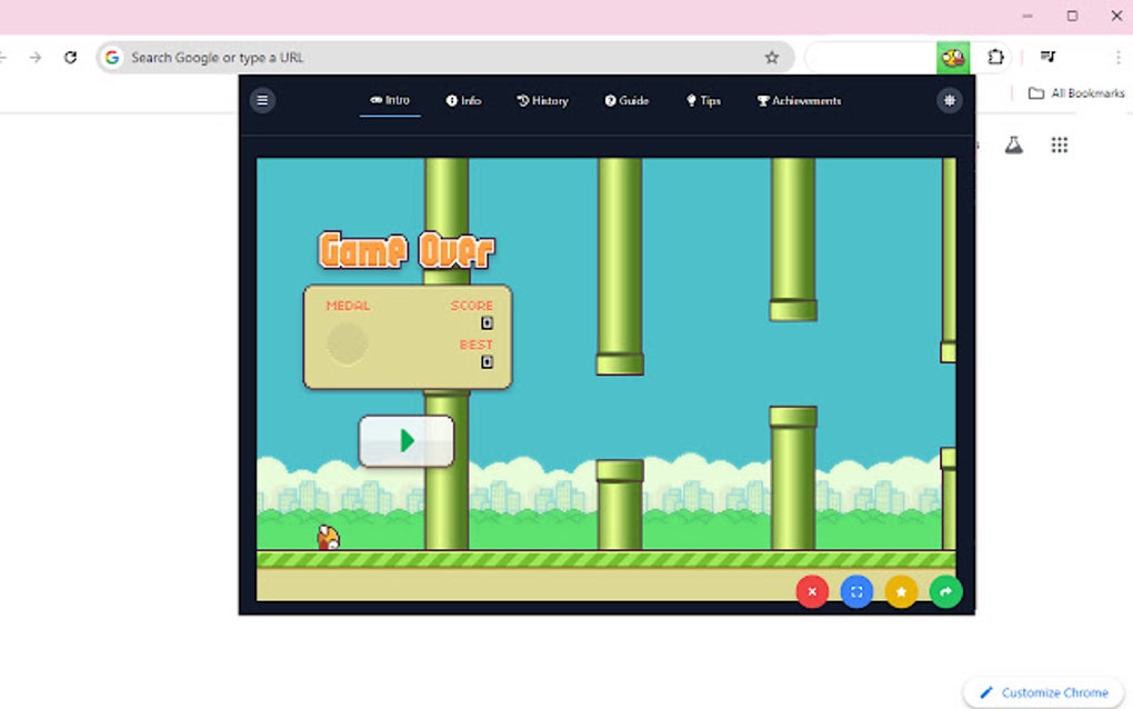 Flappy Bird Official para Google Chrome - Extensión Descargar