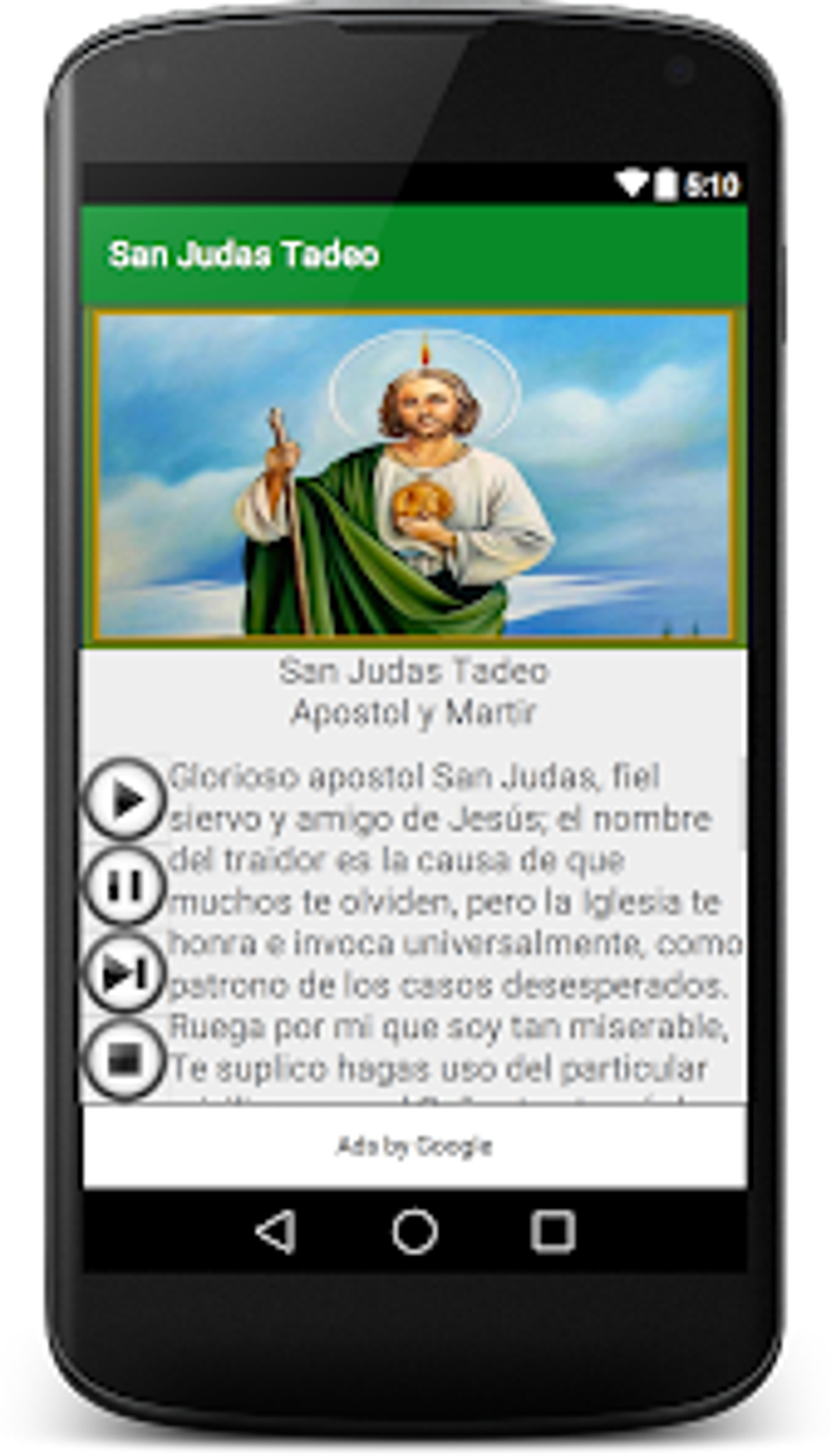 San Judas Tadeo для Android — Скачать