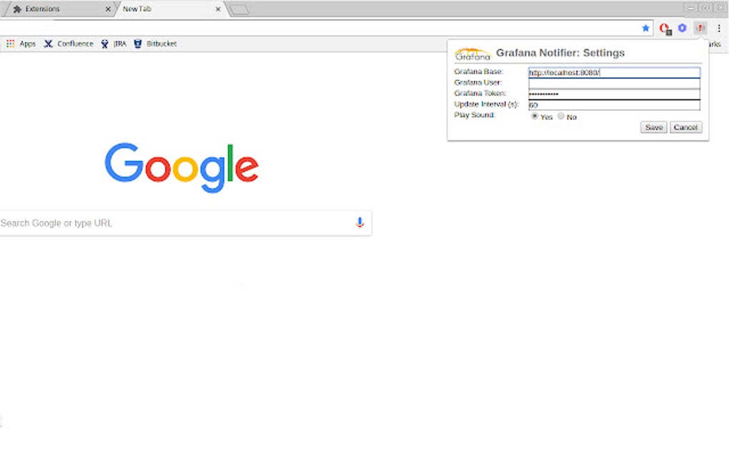 Grafana Notifier for Google Chrome - Extension Download