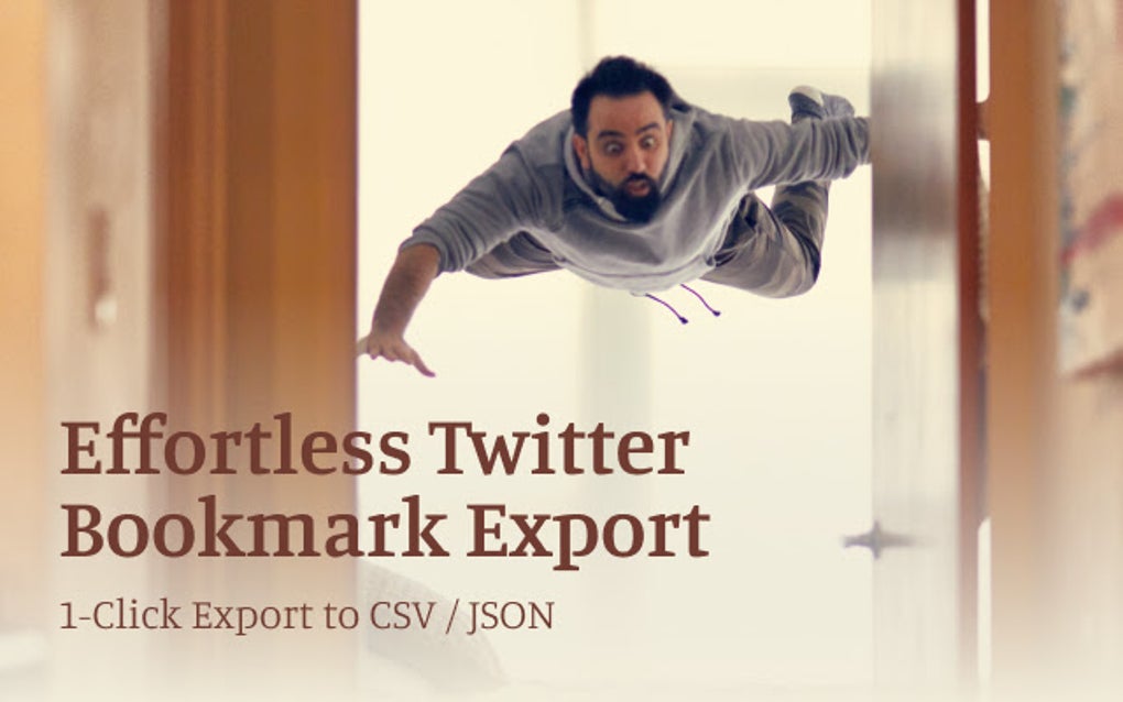 Export Twitter Bookmarks for Google Chrome - Extension Download