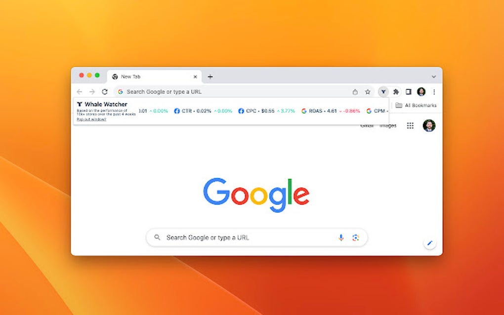 Whale Watcher for Google Chrome - Extension Download