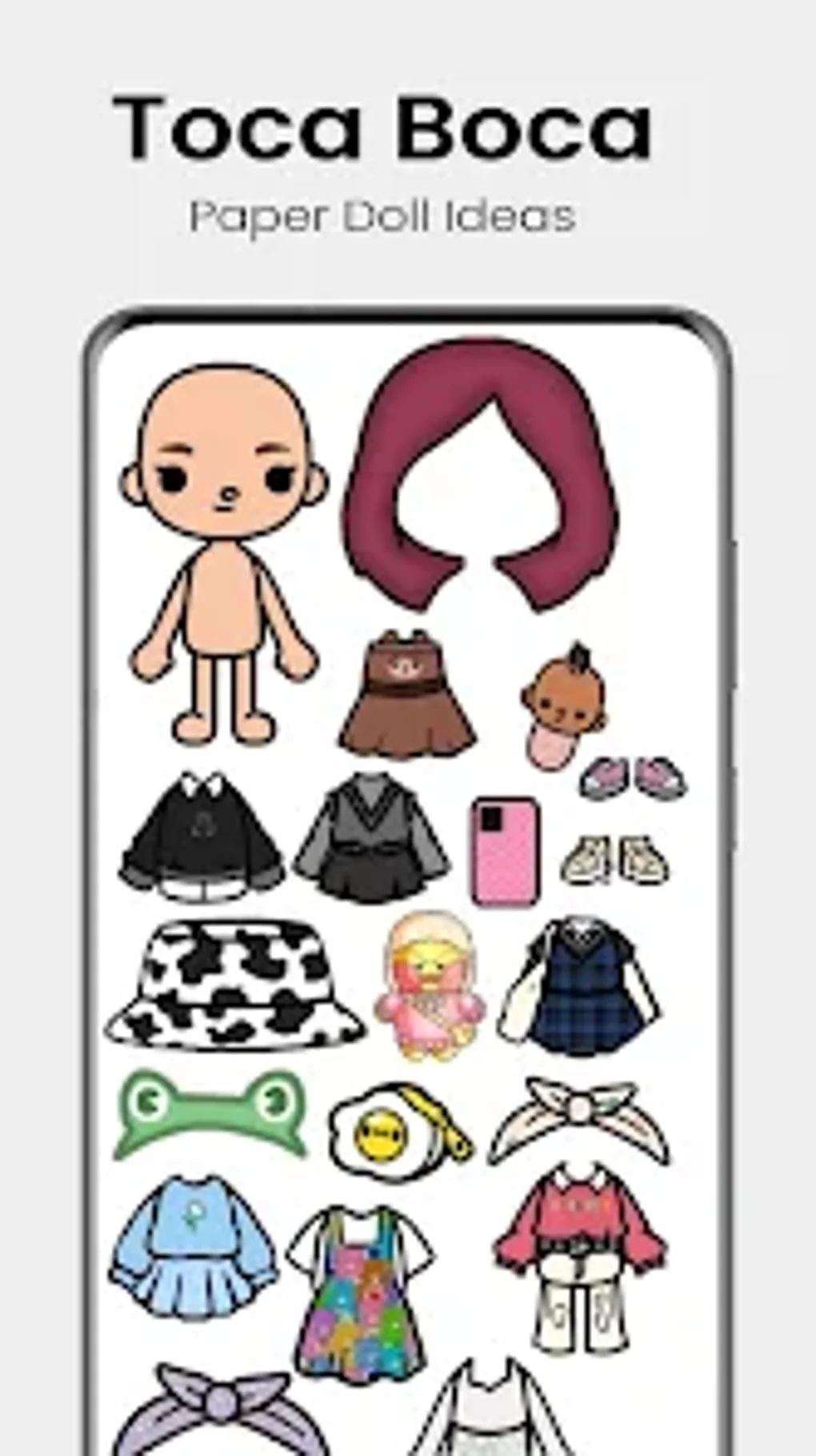 Toca Boca Paper Doll Ideas For Android Download