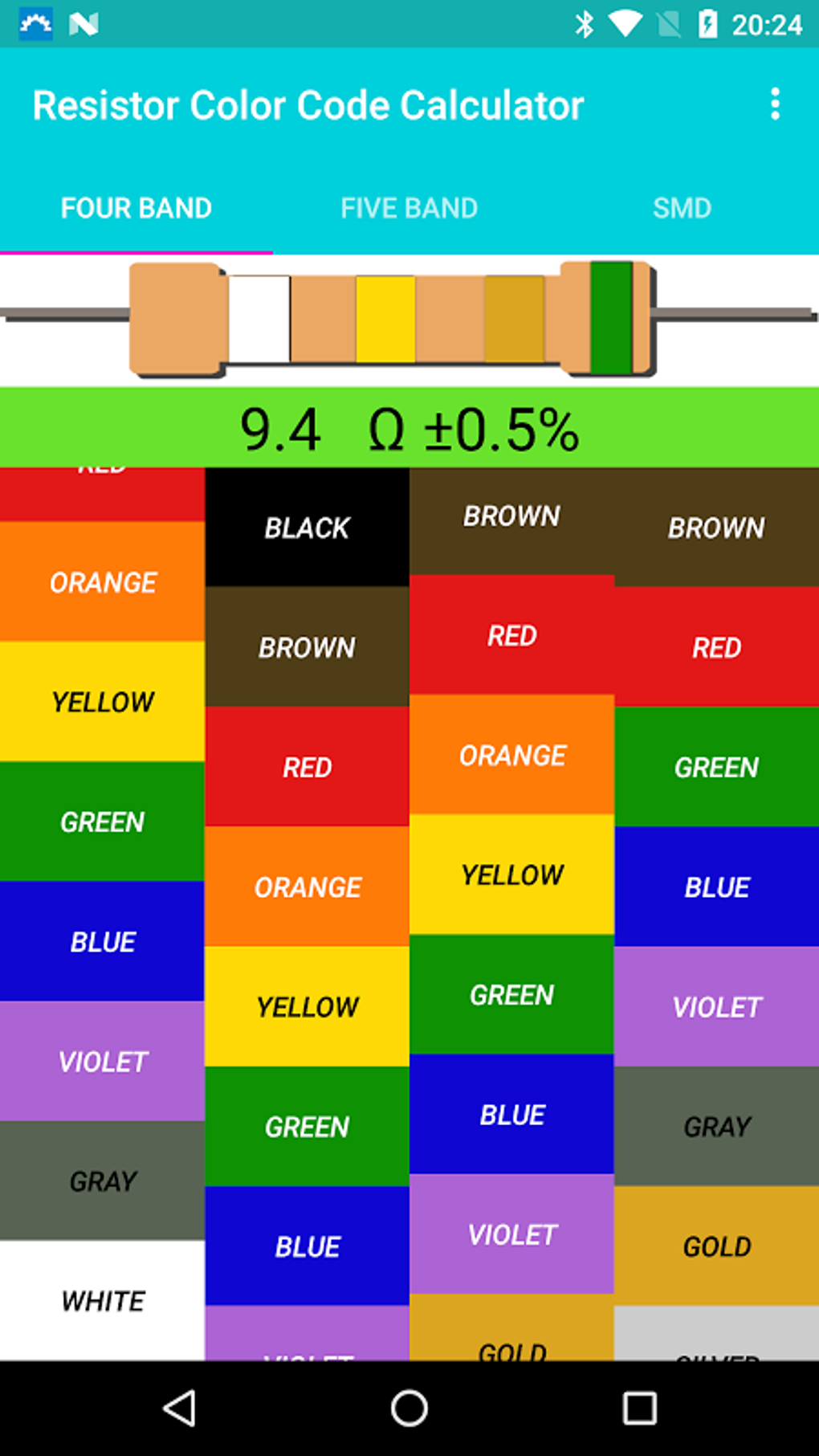 Resistor Color Code Calculator APK For Android Download