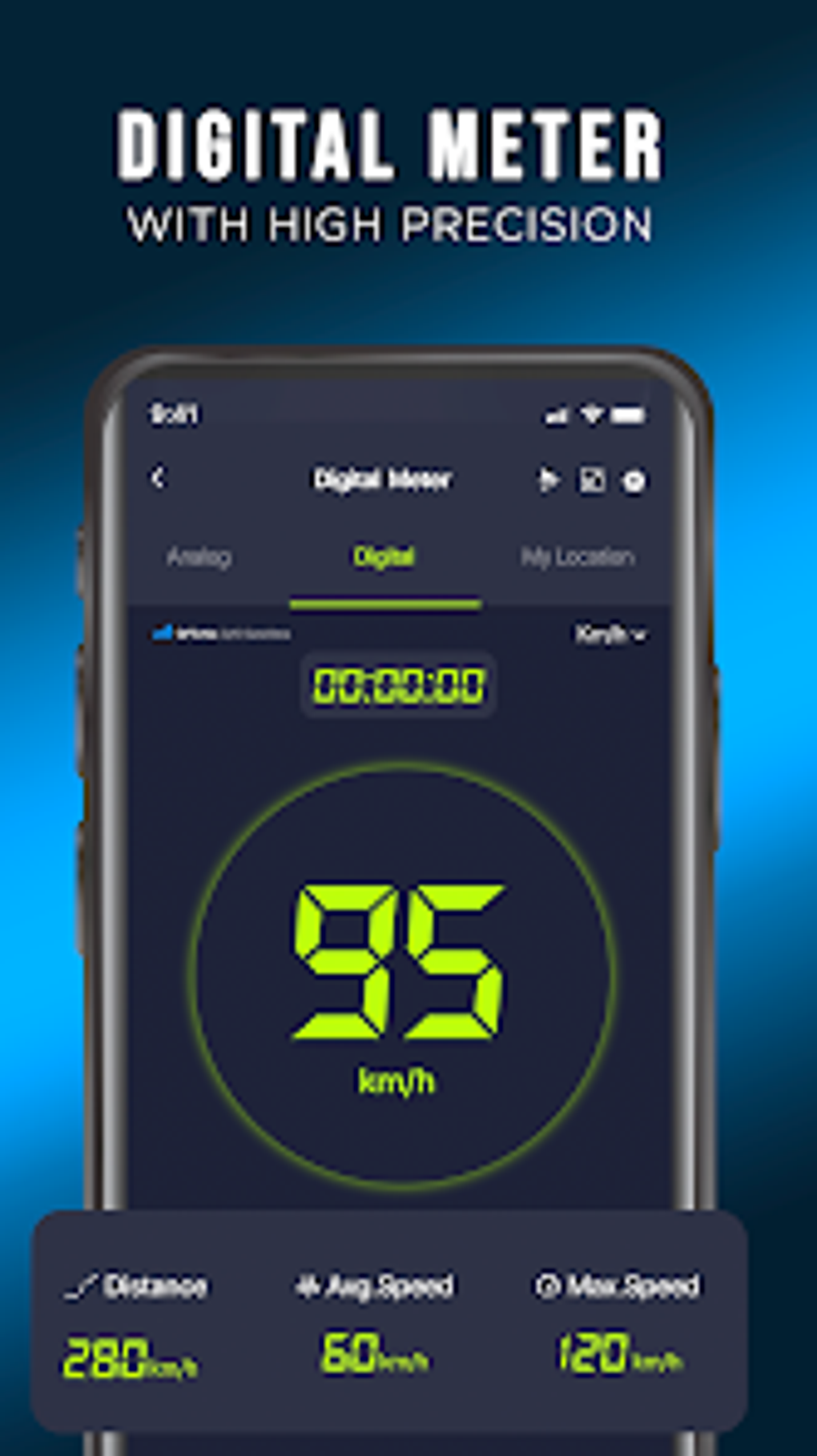 GPS Speedometer - HUD Odometer para Android - Descargar