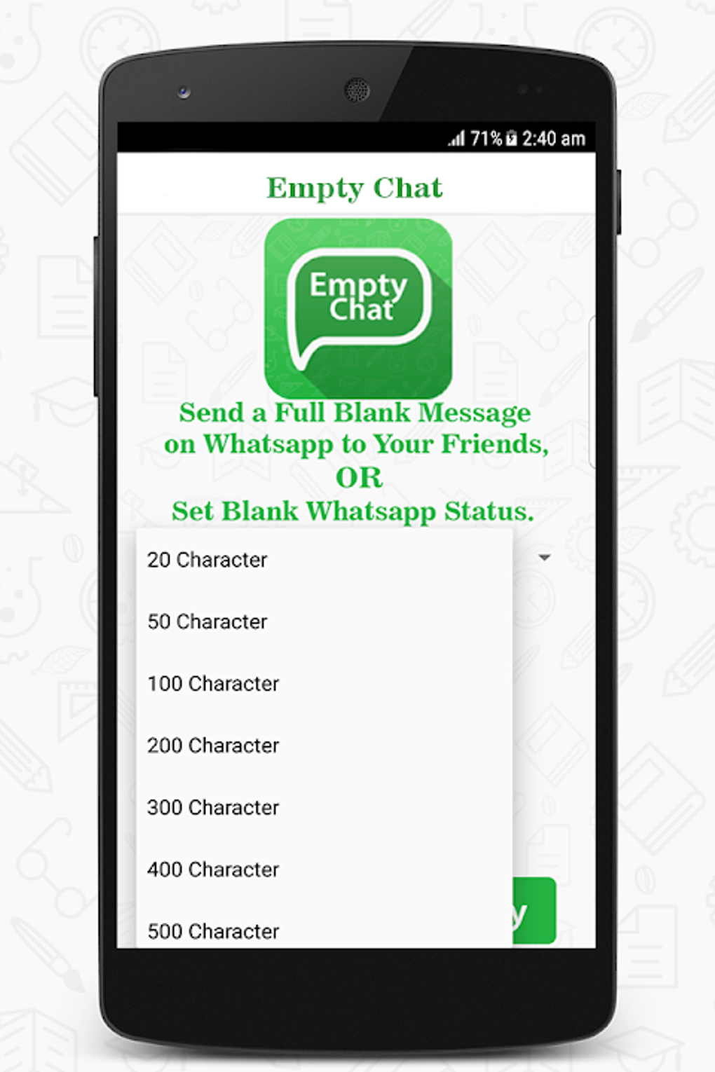 Android 용 Empty Chat APK - 다운로드
