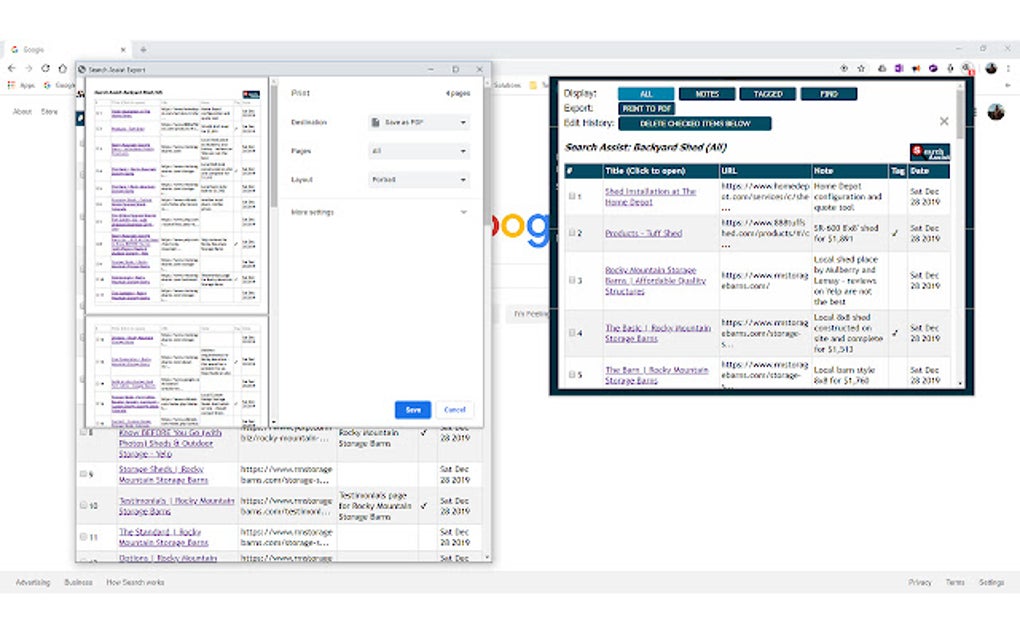 Search Assist for Google Chrome - Extension Download