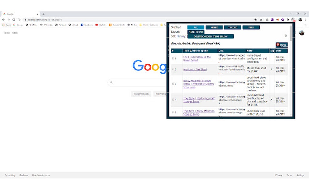 Search Assist for Google Chrome - Extension Download
