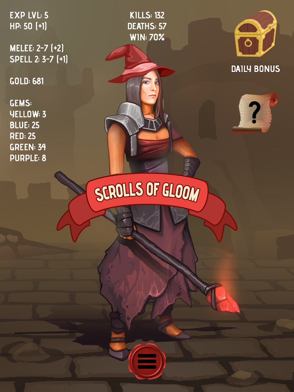 Scrolls Of Gloom para Android - Descargar