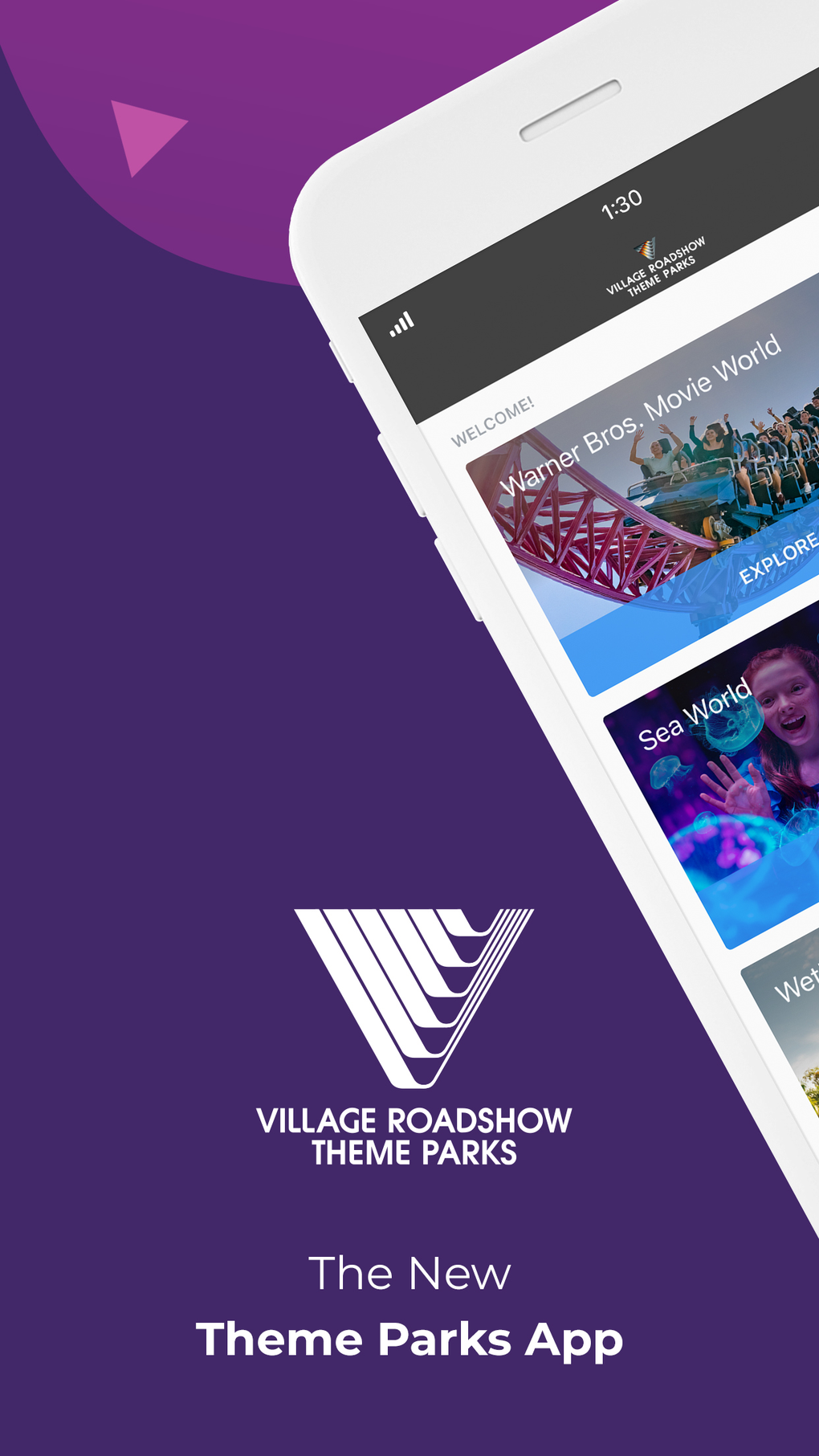 iPhone 용 Village Roadshow Theme Parks - 다운로드