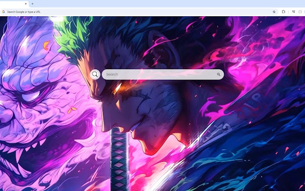 Swordsman Roronoa Zoro Live Wallpaper para Google Chrome - Extensión ...
