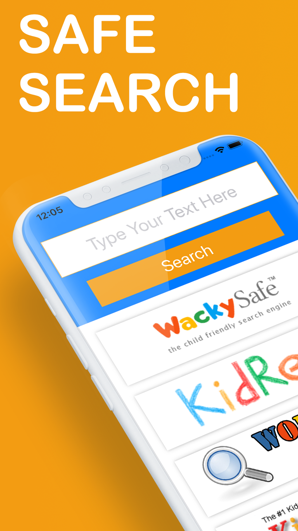 Kidos - Safe Search for iPhone - Download