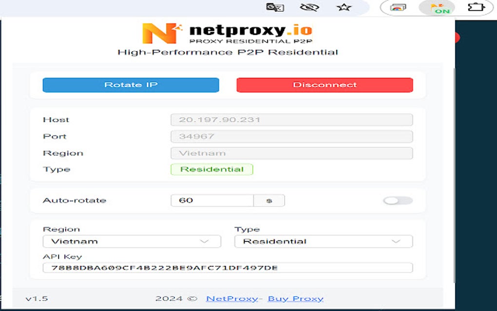 NetProxy Extension Google Chrome 용 - 확장 프로그램 다운로드