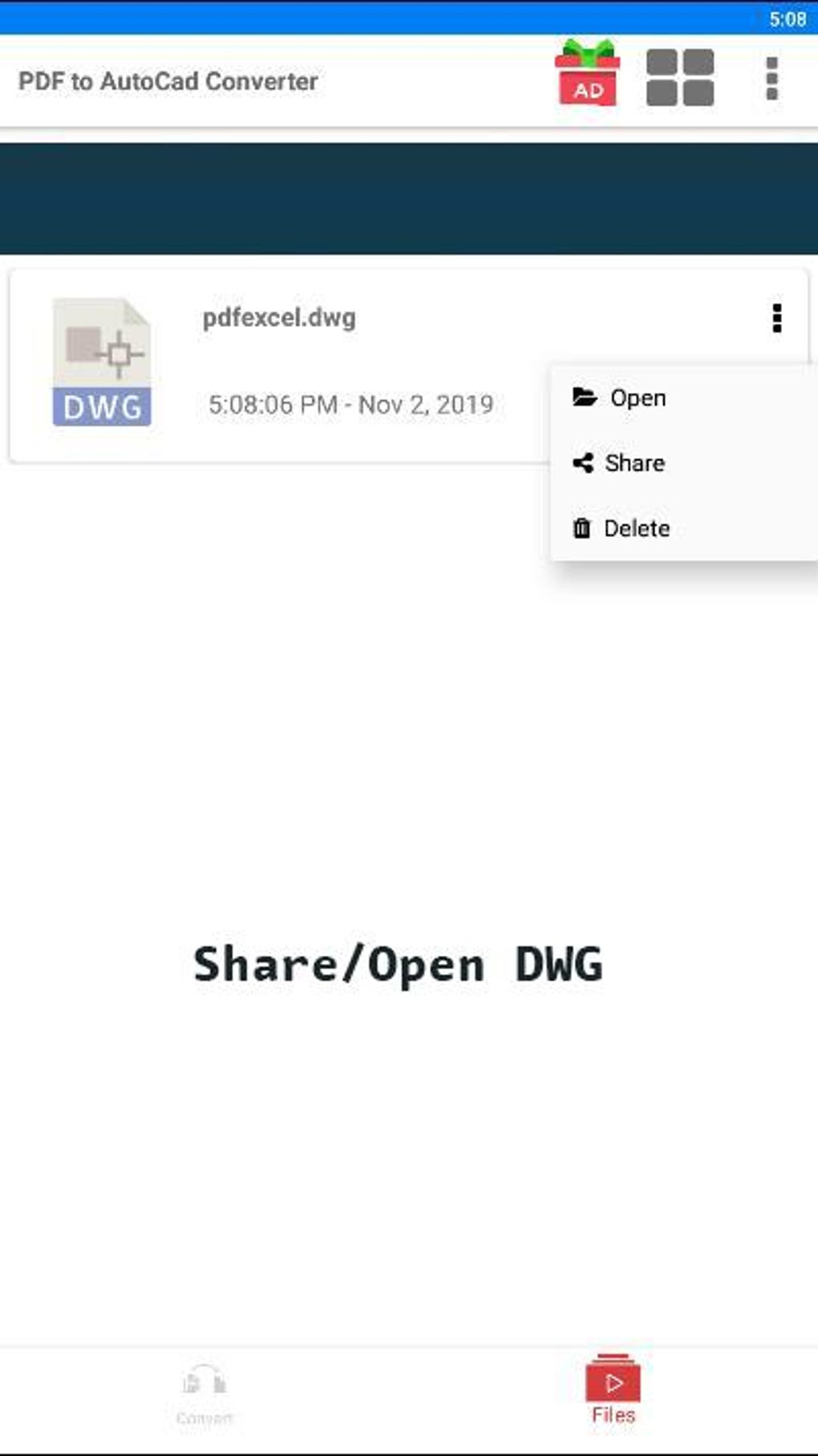 Convert PDF To DWG Autocad APK For Android Download