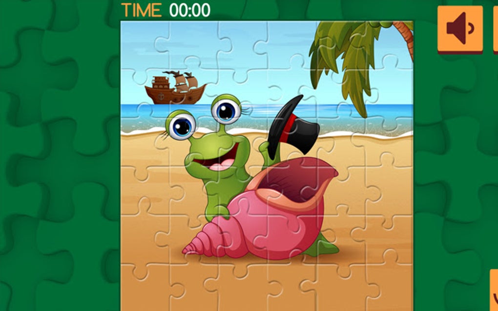 Cute Snails Jigsaw Game para Google Chrome - Extensión Descargar
