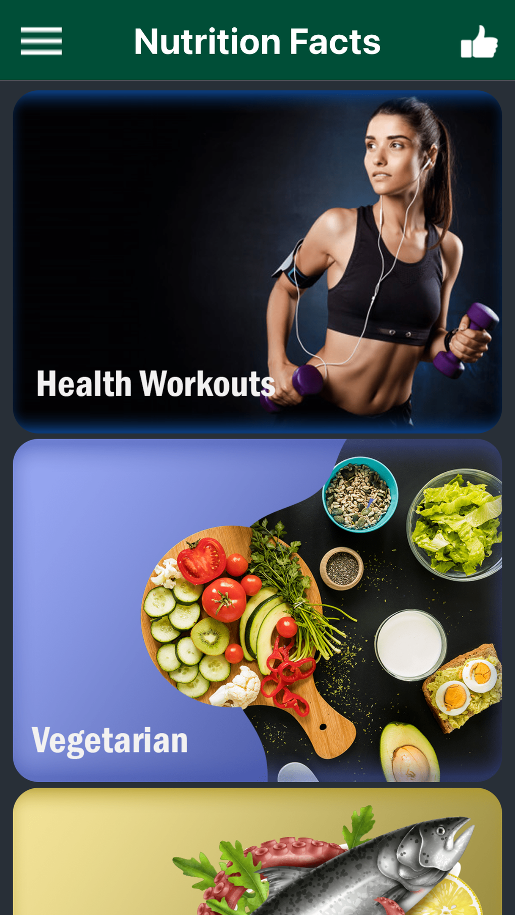 Nutrition Facts Benefits for iPhone - Download