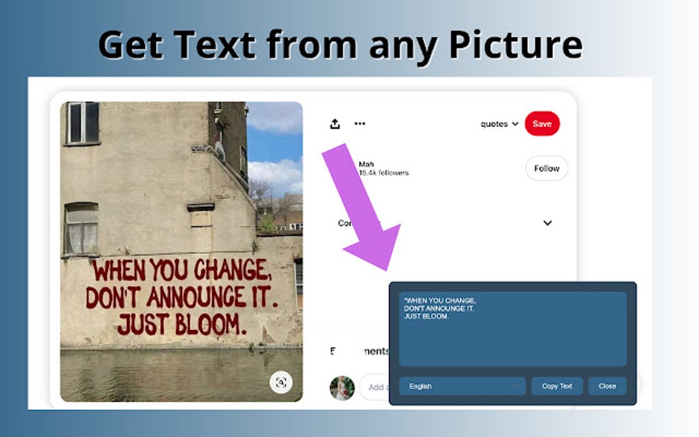 Pic to Text for Google Chrome - Extension Download