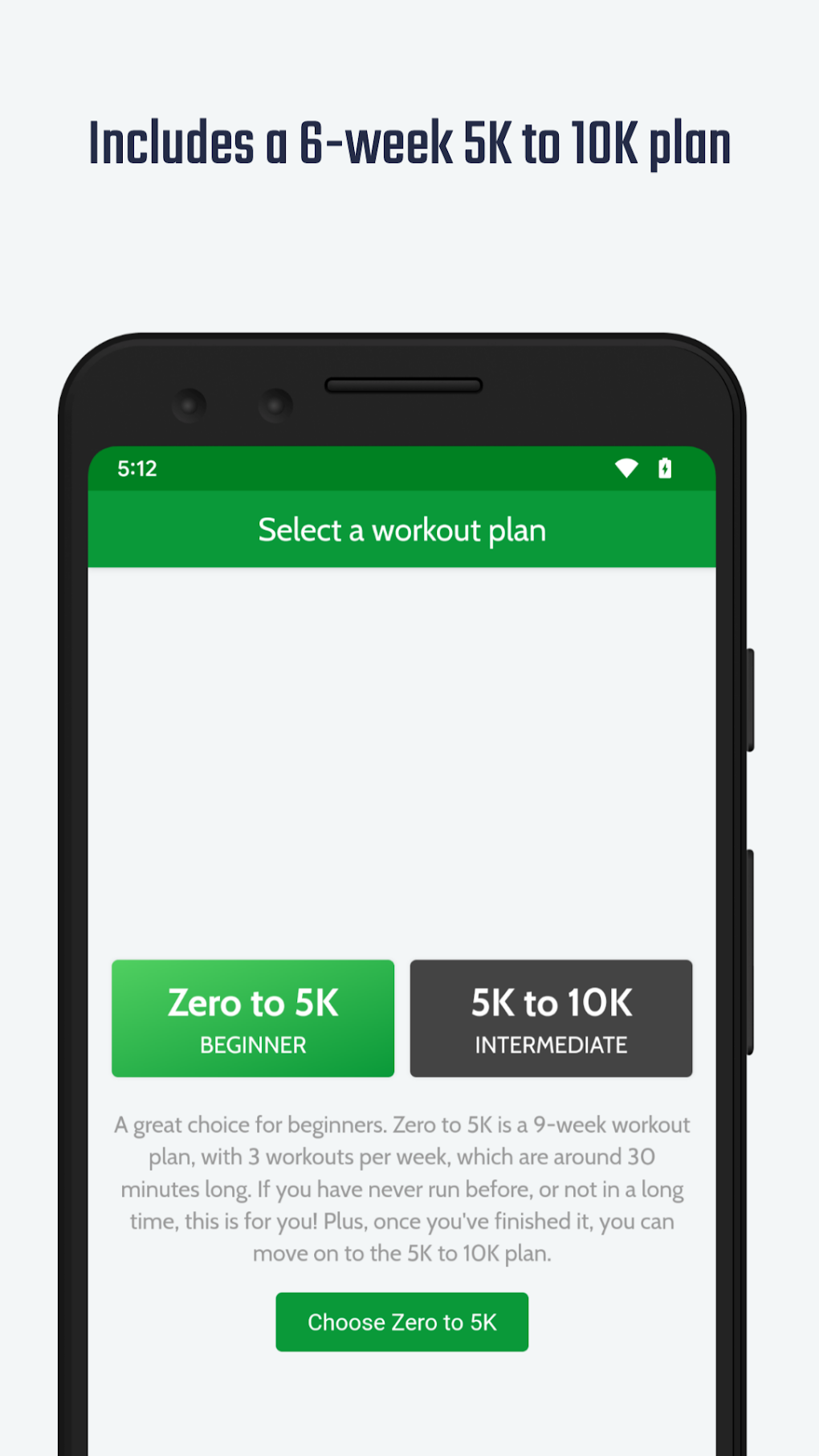 Android 용 Just Run: Zero to 5K and 10K APK - 다운로드