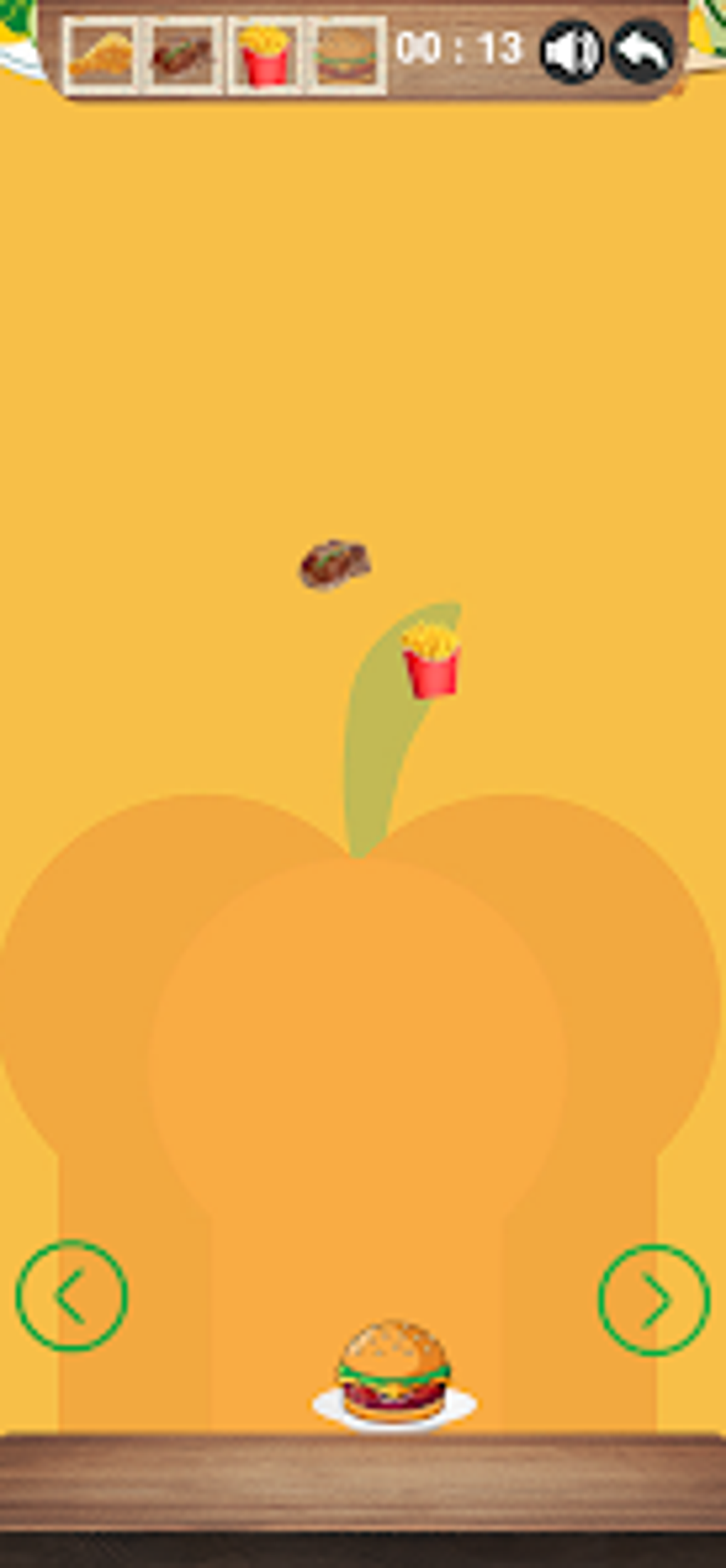 Plate Catch Burger pour Android - Télécharger