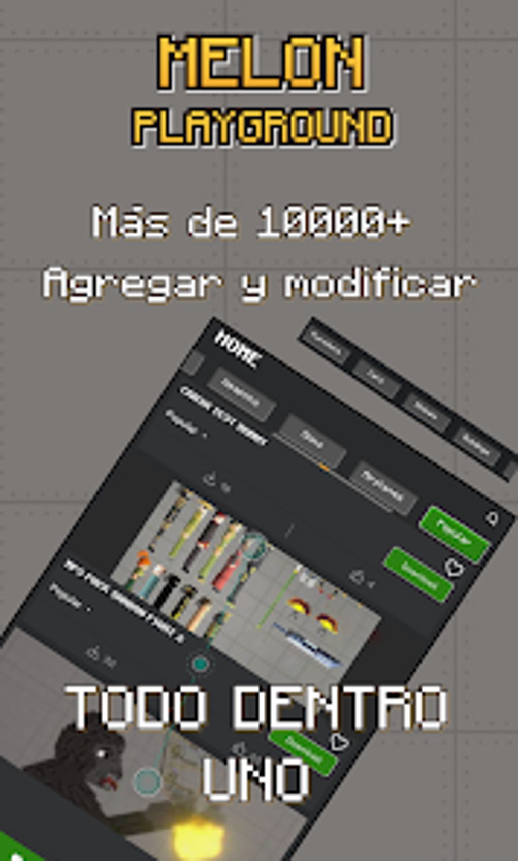 Mods Addons Melon Playground per Android - Download