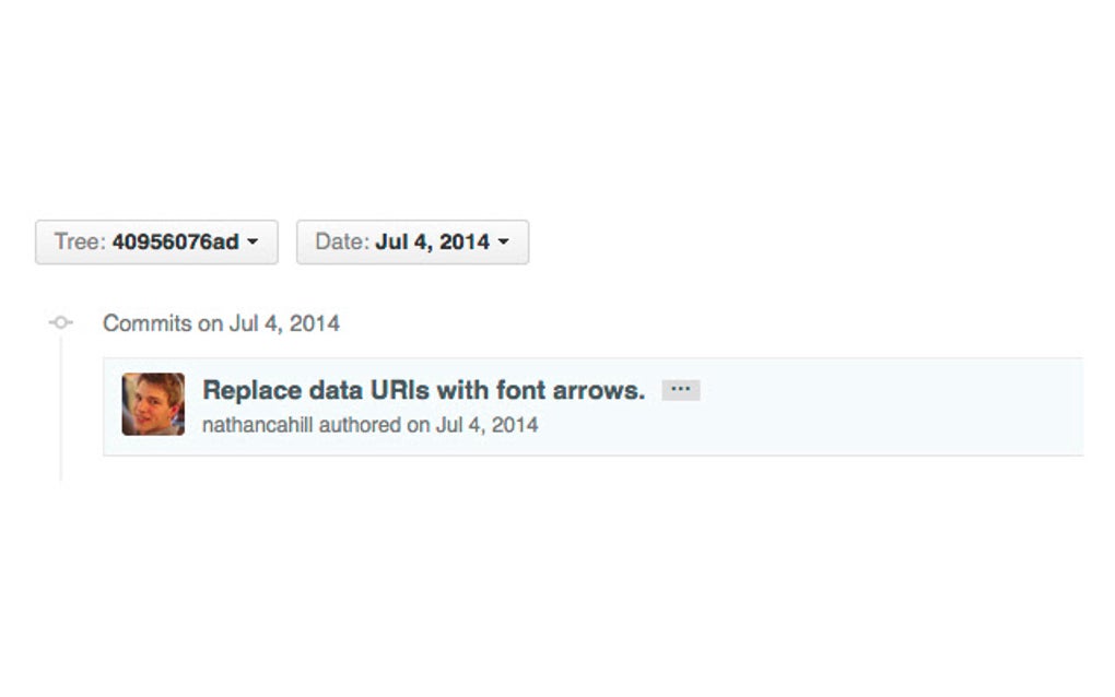 Github Time Travel para Google Chrome - Extensión Descargar
