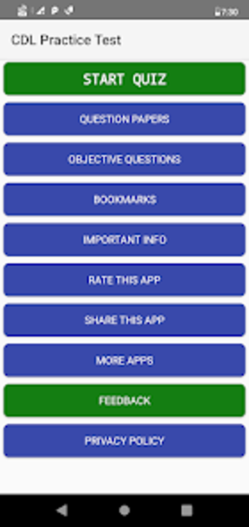 CDL PRACTICE TEST 2023 EDITION for Android - Download
