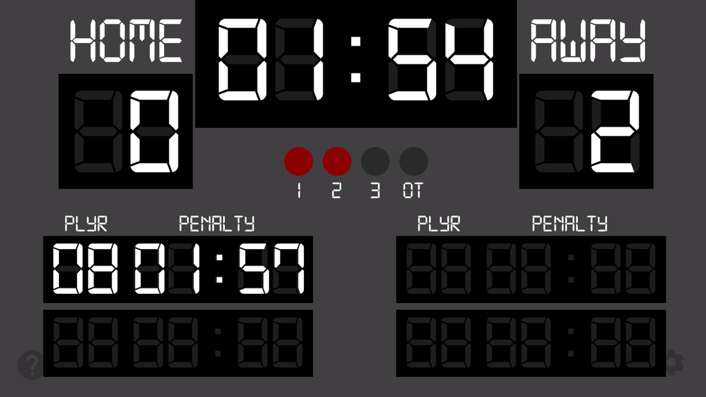 Mini Hockey Scoreboard for iPhone - Download