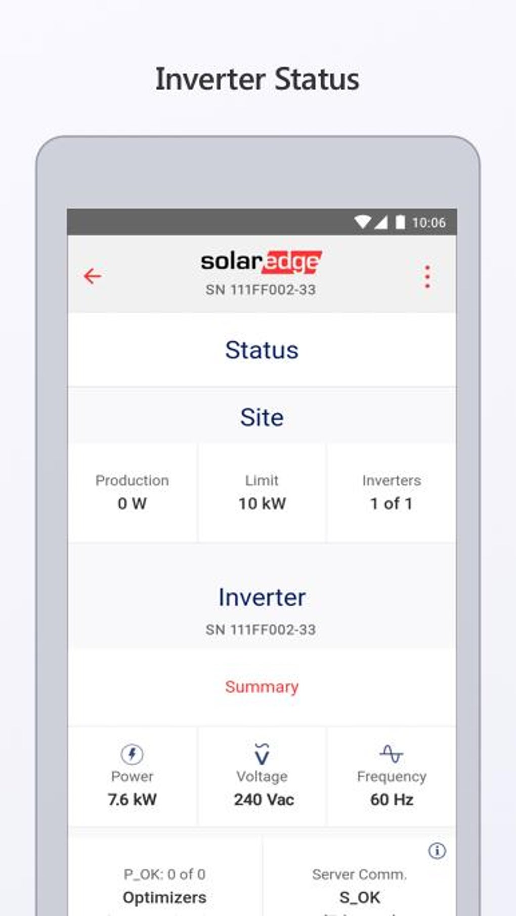 SolarEdge Inverter SetApp APK para Android - Descargar