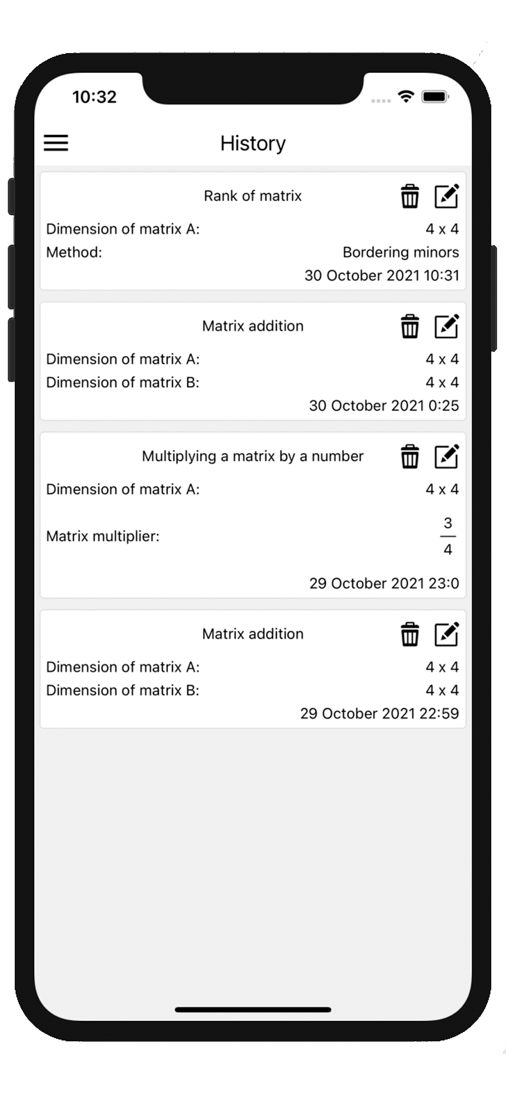 Matrix operations APK para Android - Descargar