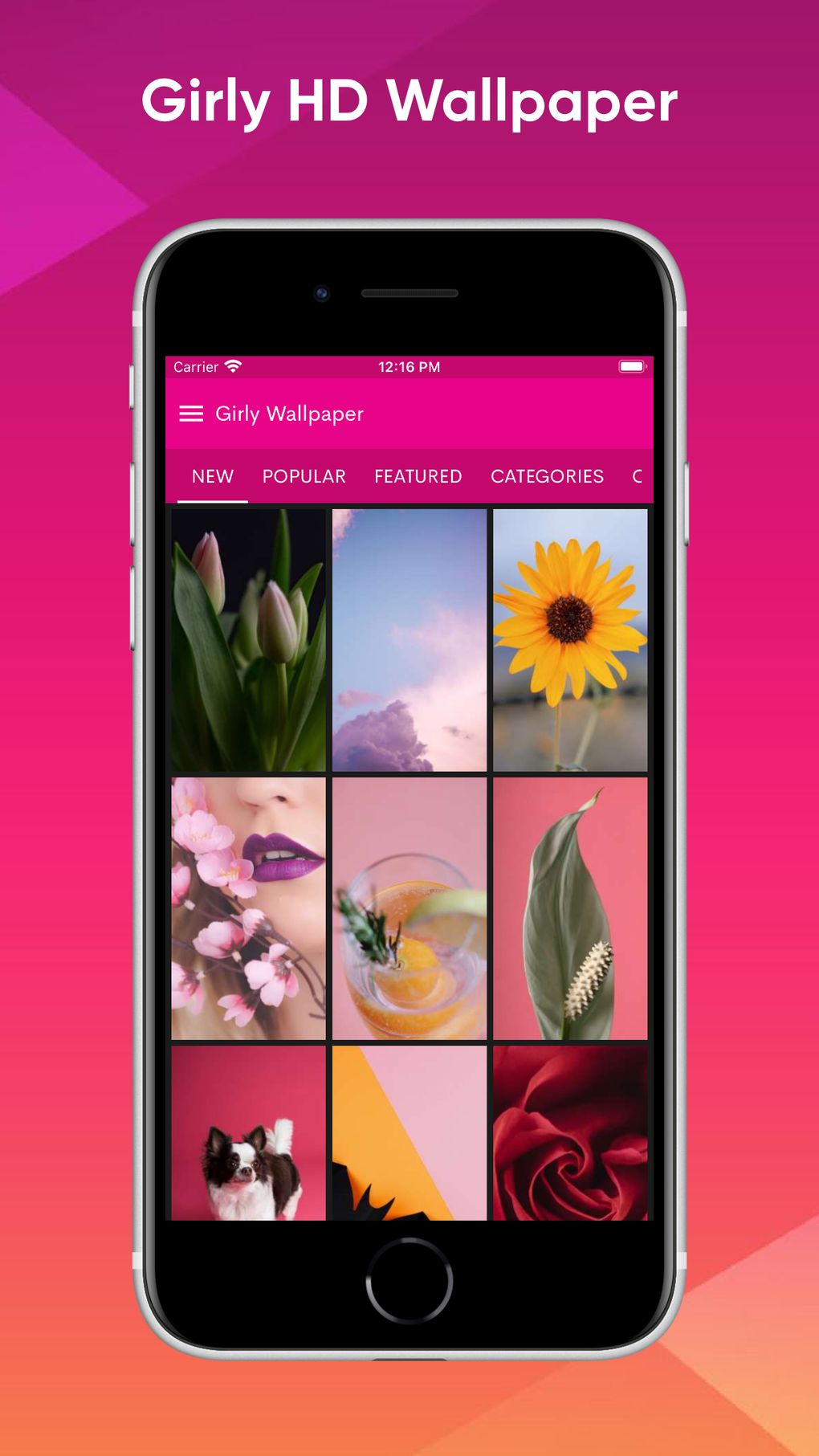 Girly wallpapers backgrounds para iPhone - Descargar