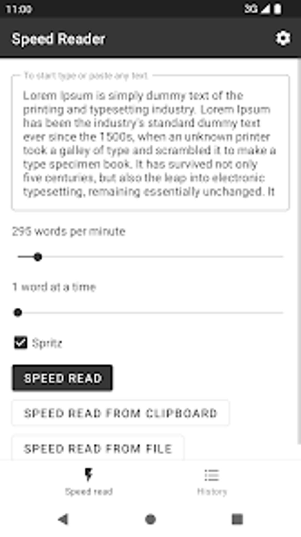 Speed Reader for Speed Reading for Android - Download