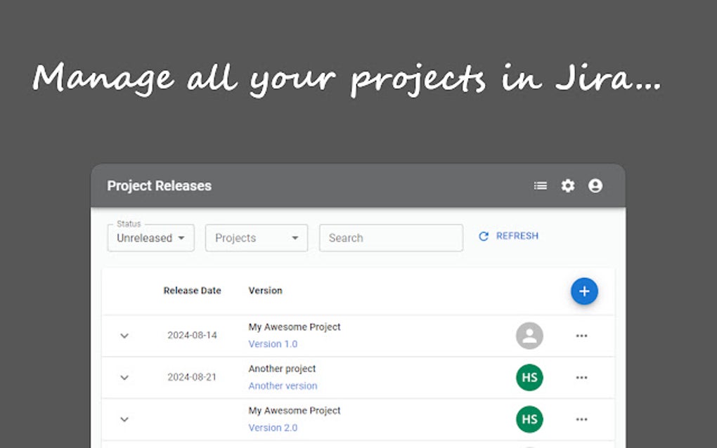 Jira Release Manager for Google Chrome - Extension Download