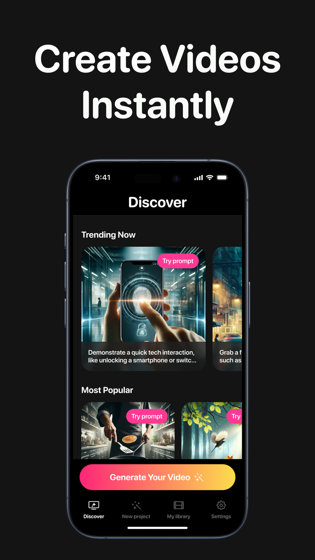 AI Video Maker: Art Generator. pour iPhone - Télécharger