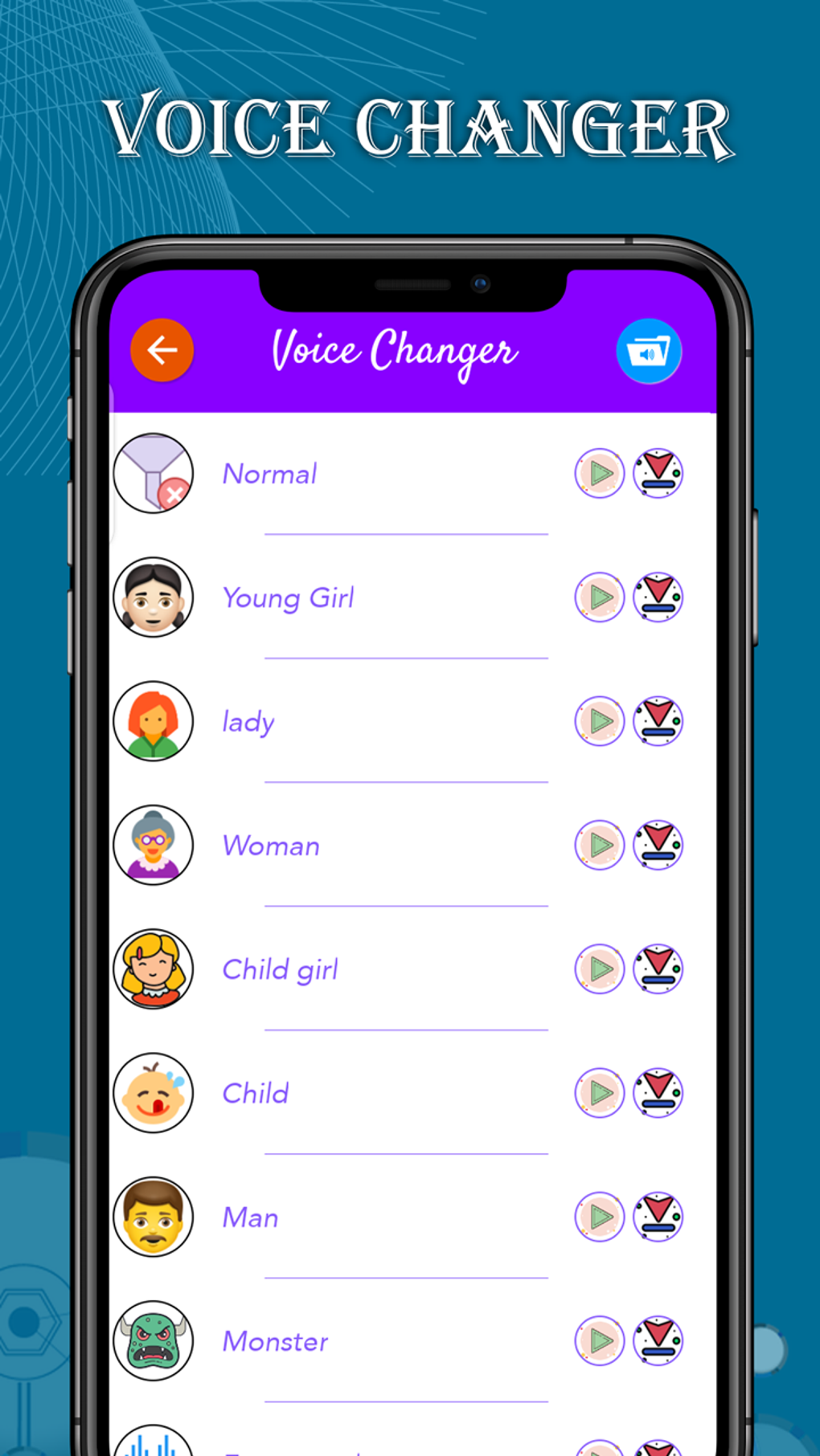 Voice Changer - Funny Effects para Android - Descargar