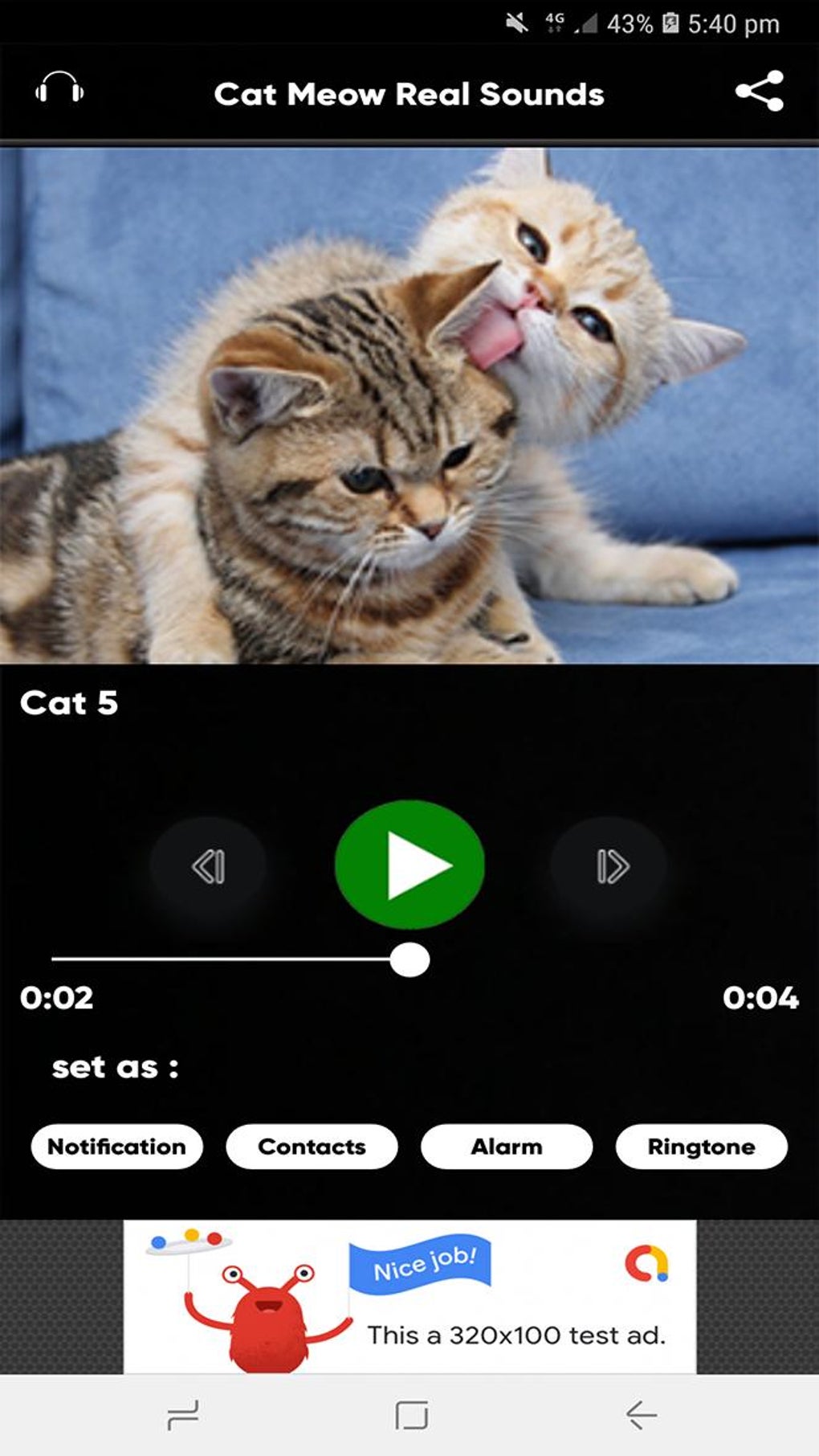 Cat Meow Real Sounds APK for Android - Download