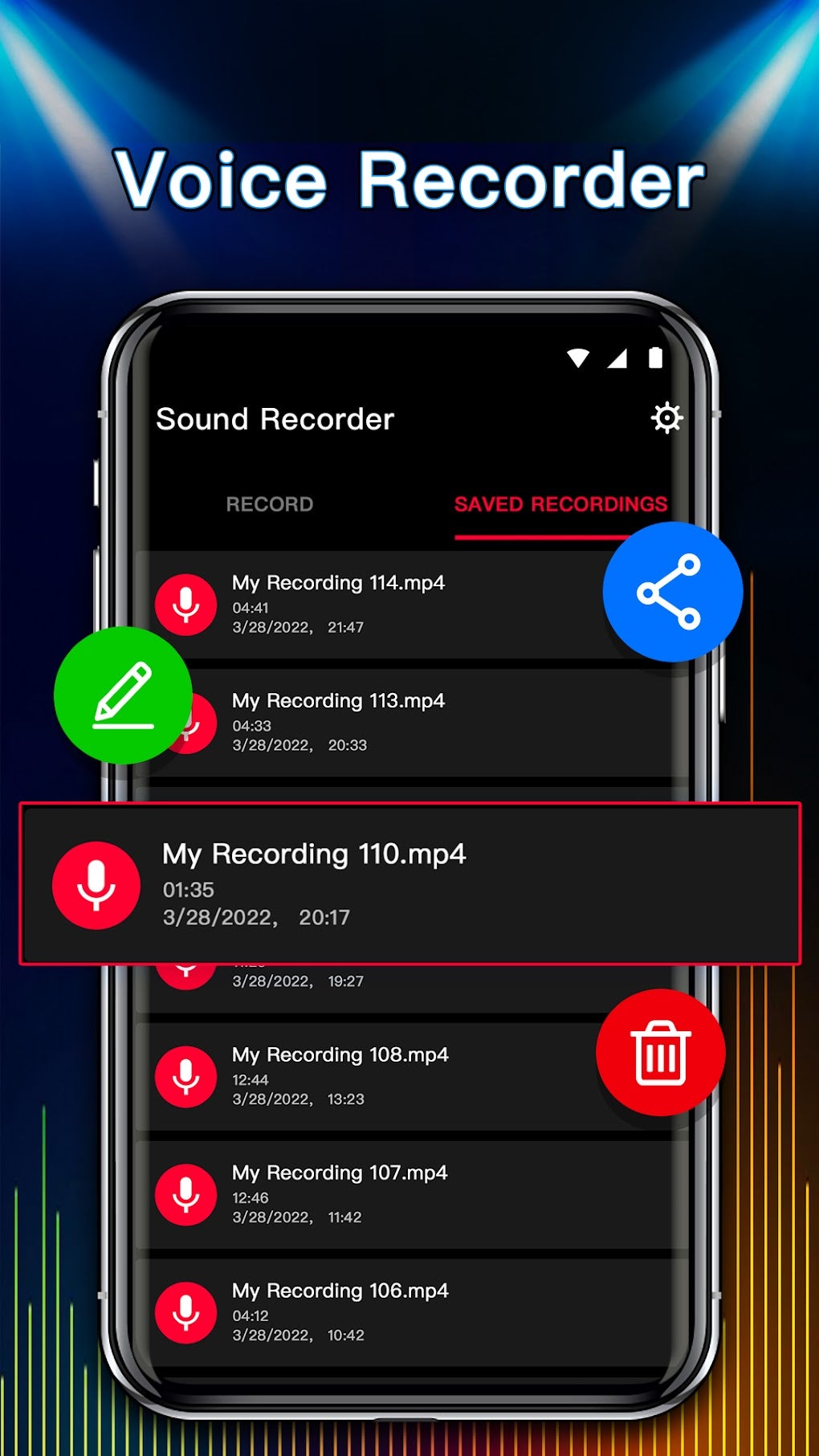 Voice Recorder: Sound Recorder for Android - Download