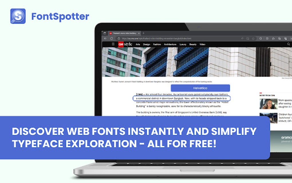 FontSpotter for Google Chrome - Extension Download