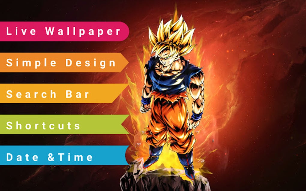 Super Saiyan Goku Dragon Ball Live Wallpaper for Google Chrome ...