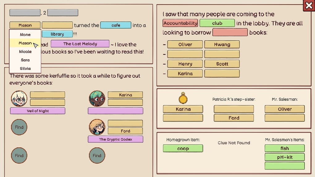 Little Problems: A Cozy Detective Game - Download