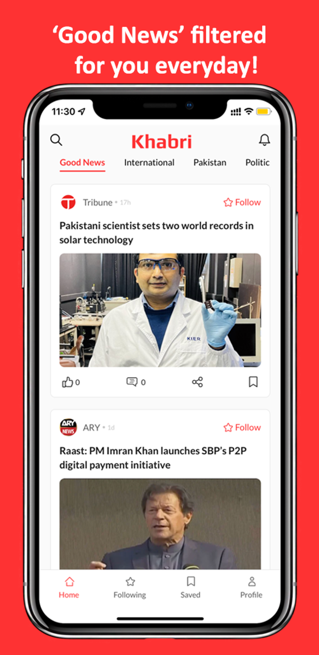 Khabri Latest Pakistani News for Android - Download