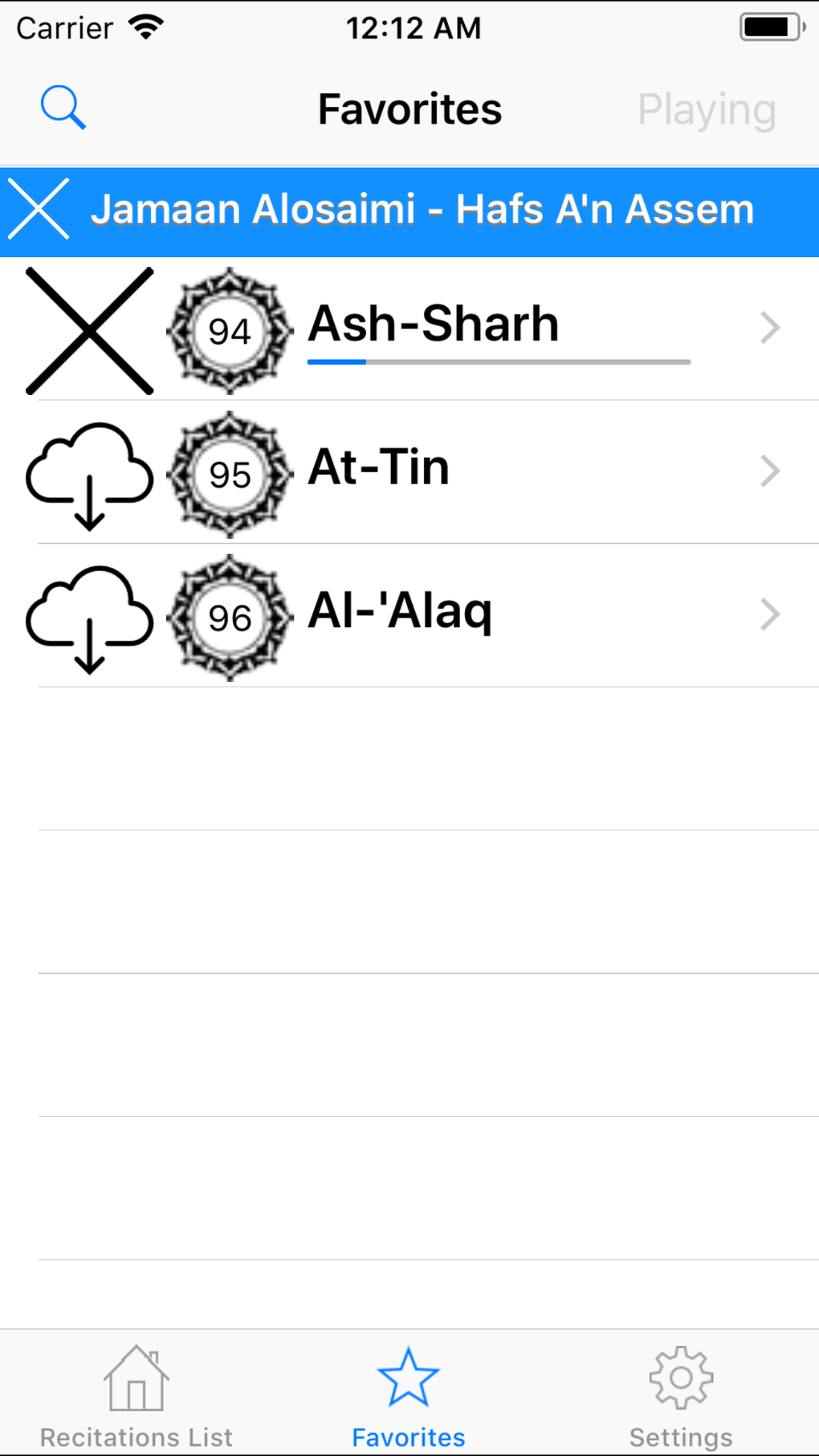 IPhone I in Quran Telawat ndir