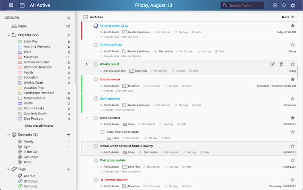 PocketInformant Web Google Chrome 용 - 확장 프로그램 다운로드