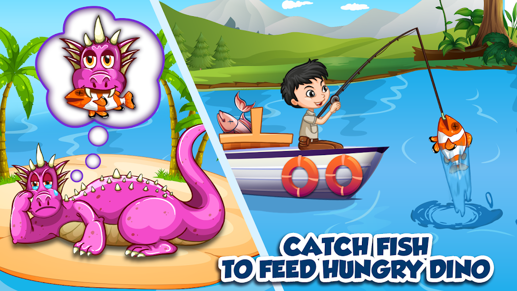 Dig Dinosaur Games for Kids для Android — Скачать