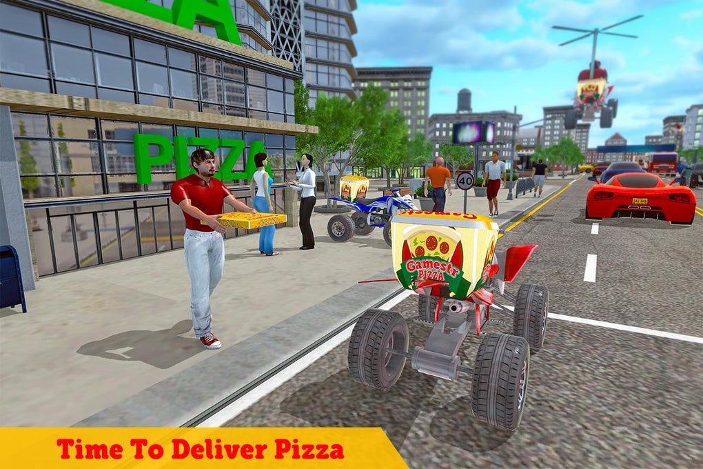 Flying ATV City Pizza Delivery APK for Android - Download