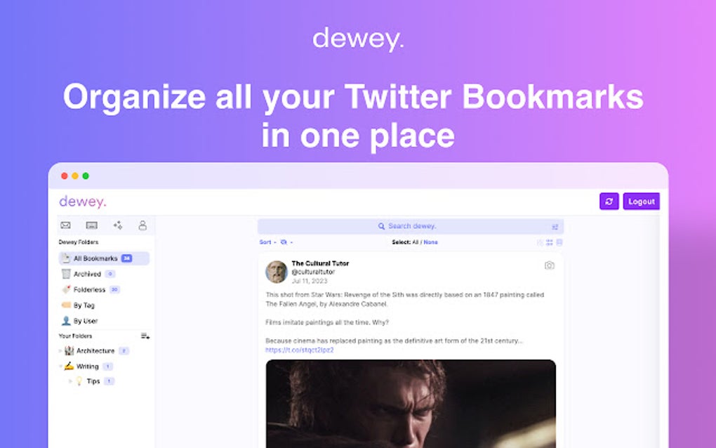 dewey. for Google Chrome - Extension Download