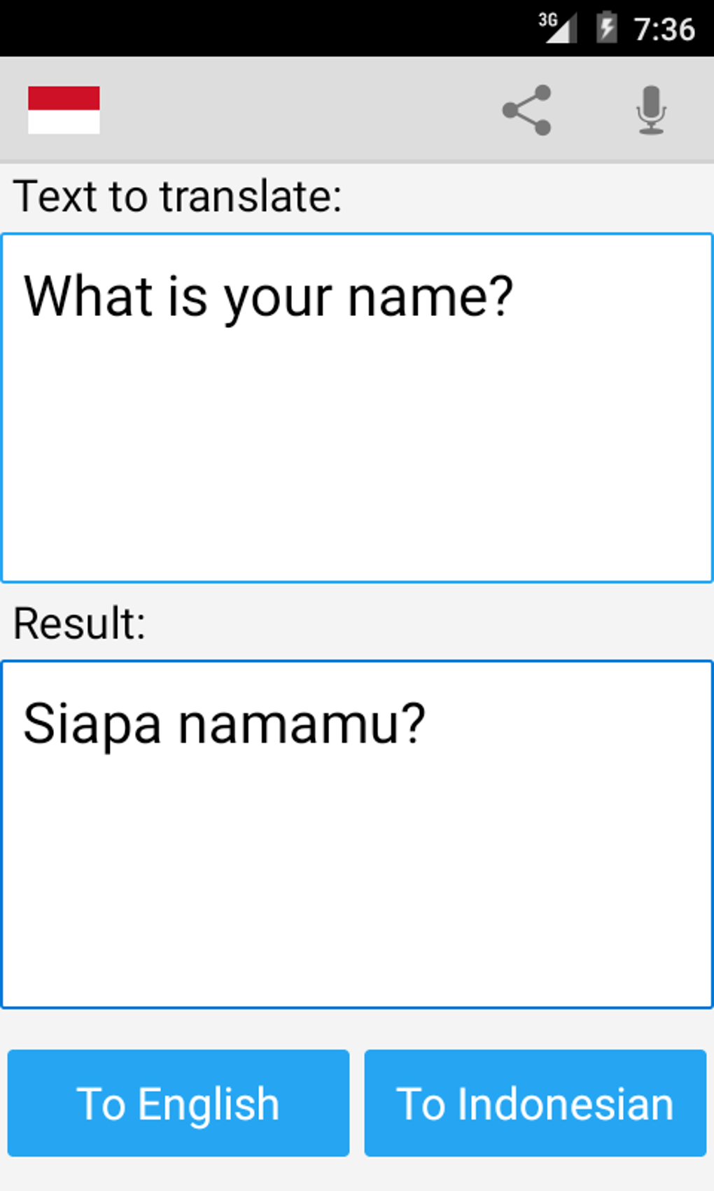 Android 용 Indonesian english translator APK - 다운로드