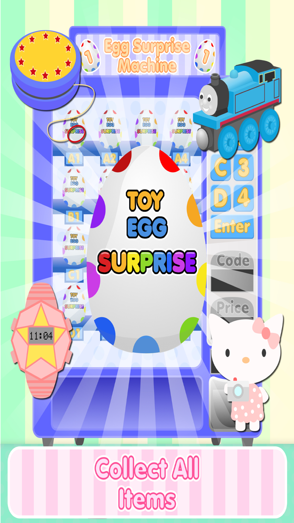 Surprise Eggs Vending Machine for iPhone - Download